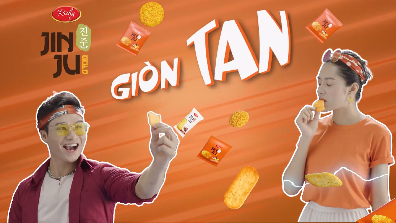 Phim quảng cáo - TVC bánh gạo Jin Ju